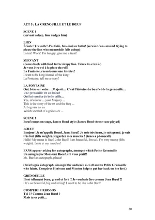 Les fables de la fontaine with translation | PDF