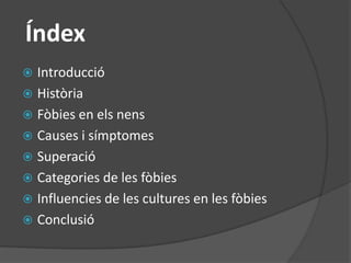 Les fòbies | PPT