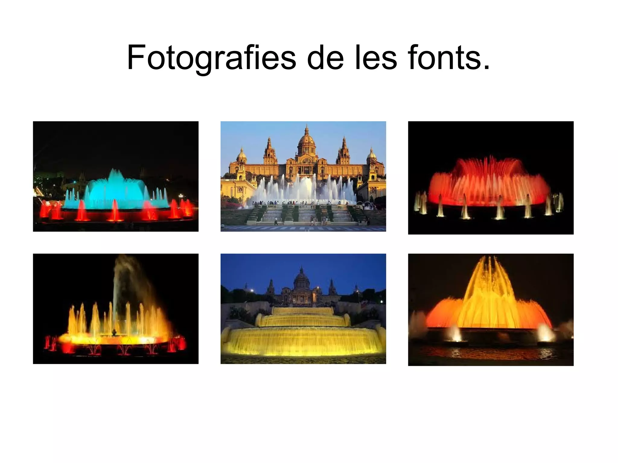 Les fonts mágiques de montjuic | ODP