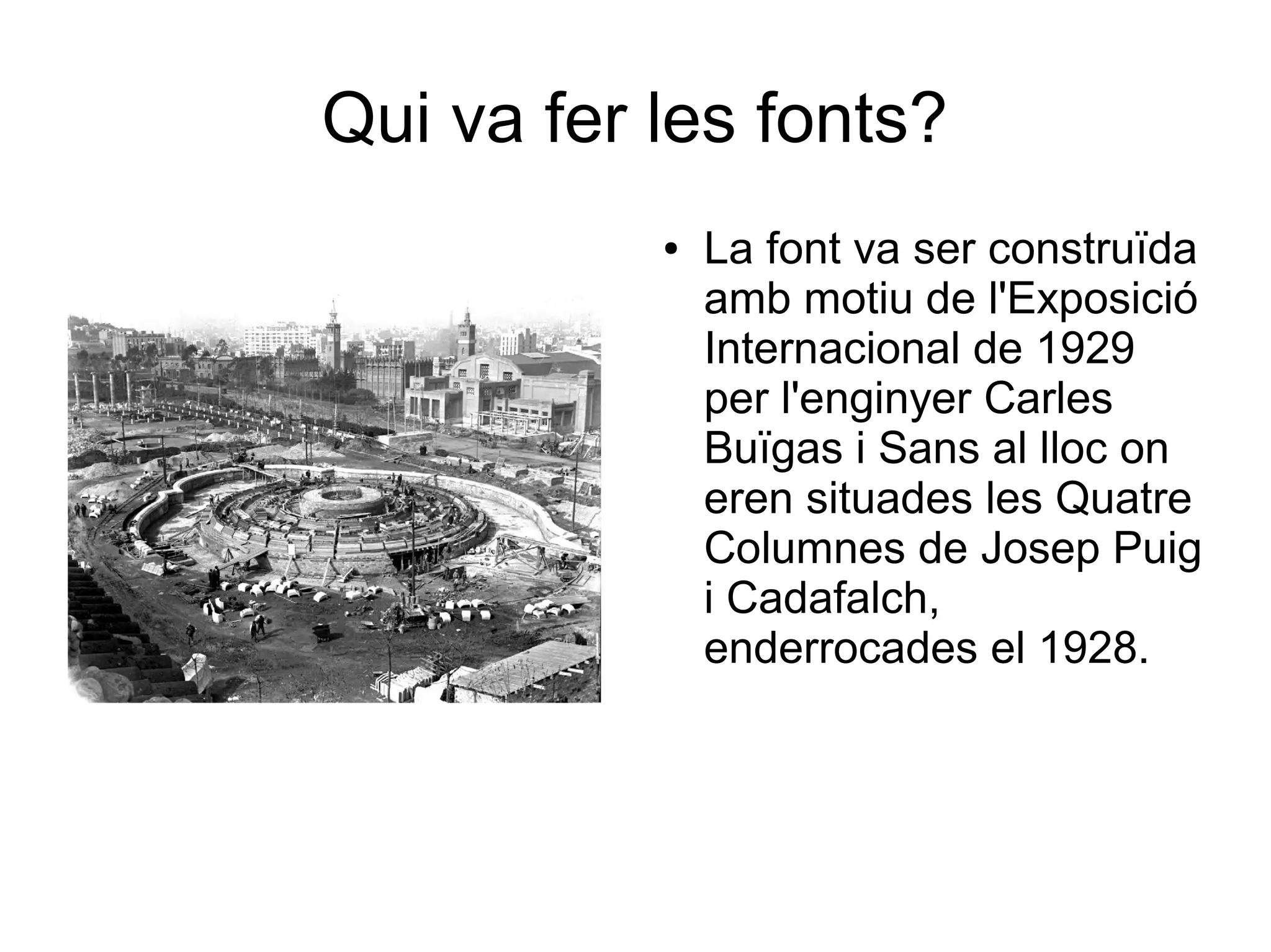 Les fonts mágiques de montjuic | ODP