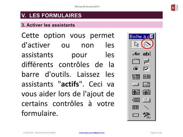 cours les formulaires 2 microsoft access | PPT