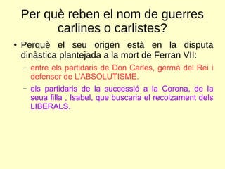 Les guerres carlines | PPT