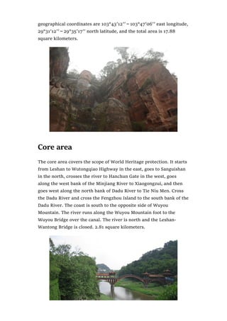 Leshan giant buddha scenic area | PDF