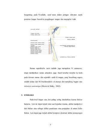 Lesi nervus radialis | DOCX