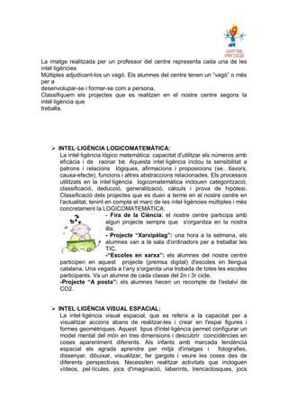 Les intel·ligencies multiples | PDF