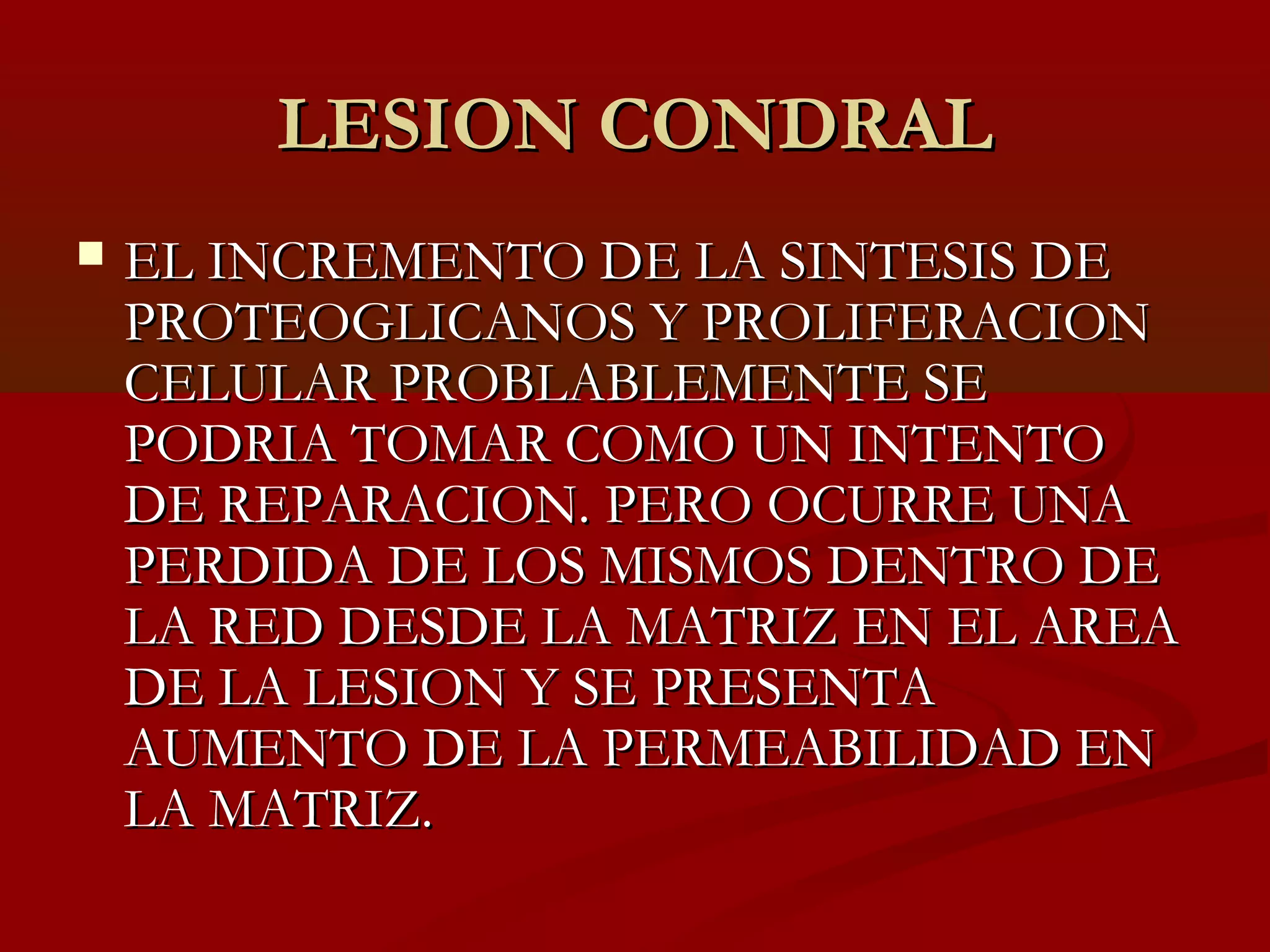Lesion condral principios y clasificaciones | PPT