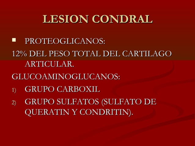 Lesion condral principios y clasificaciones | PPT