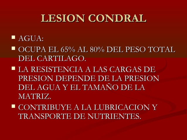 Lesion condral principios y clasificaciones | PPT
