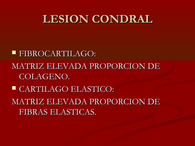 Lesion condral principios y clasificaciones | PPT