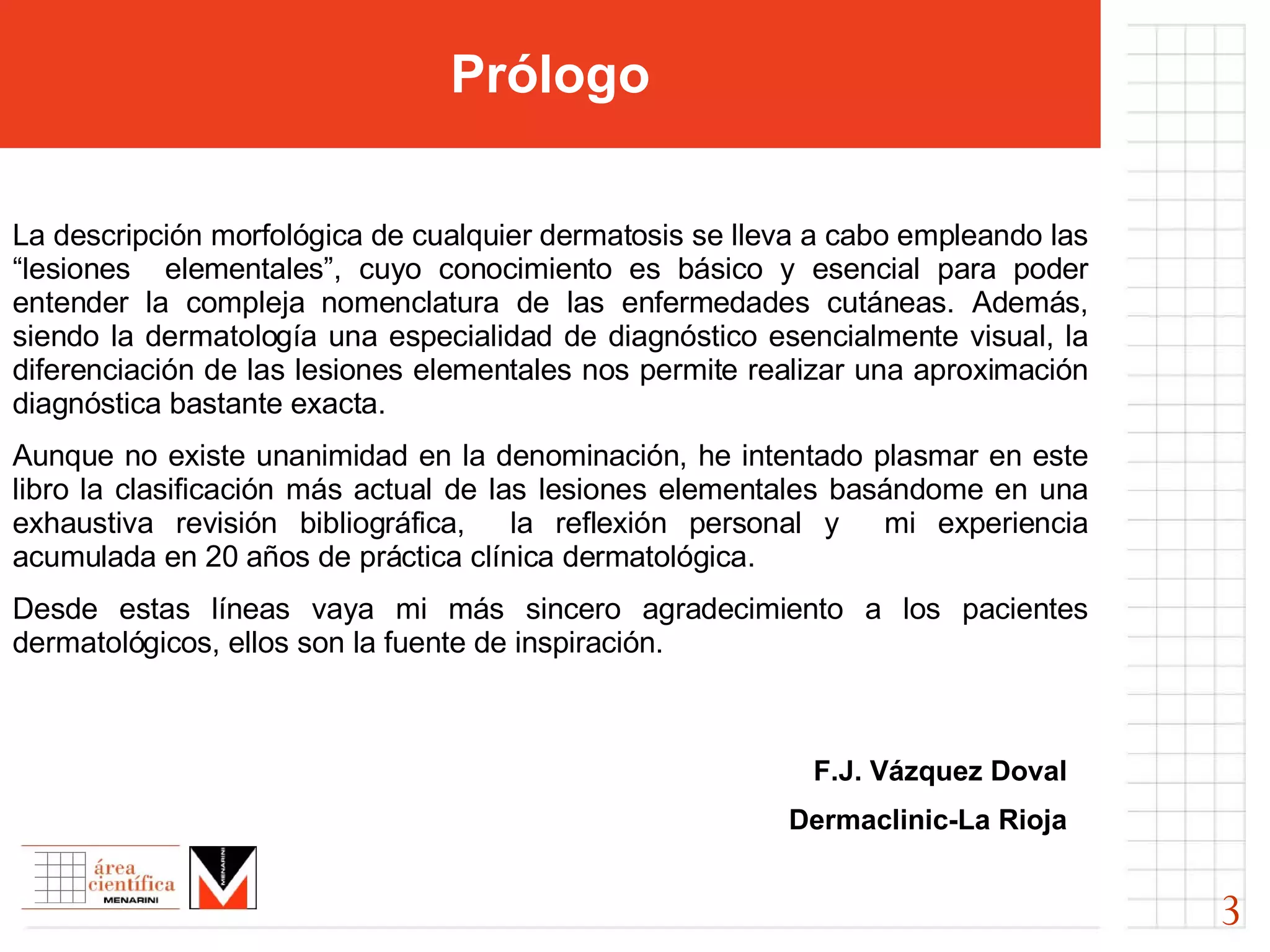 lesiones elementales dermatologia | PPS