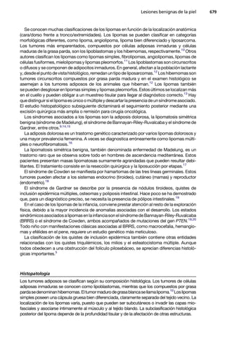 Lesiones beingnas de la piel quistes de inclusion, lipomas, biopsias ...