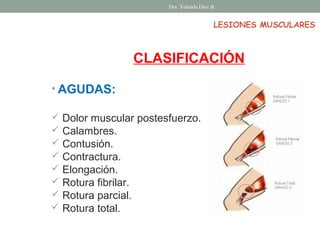 Lesiones musculares | PPT