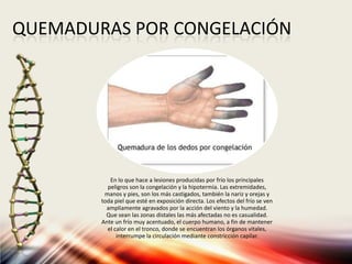 Lesiones por Agente Fisico | PPTX