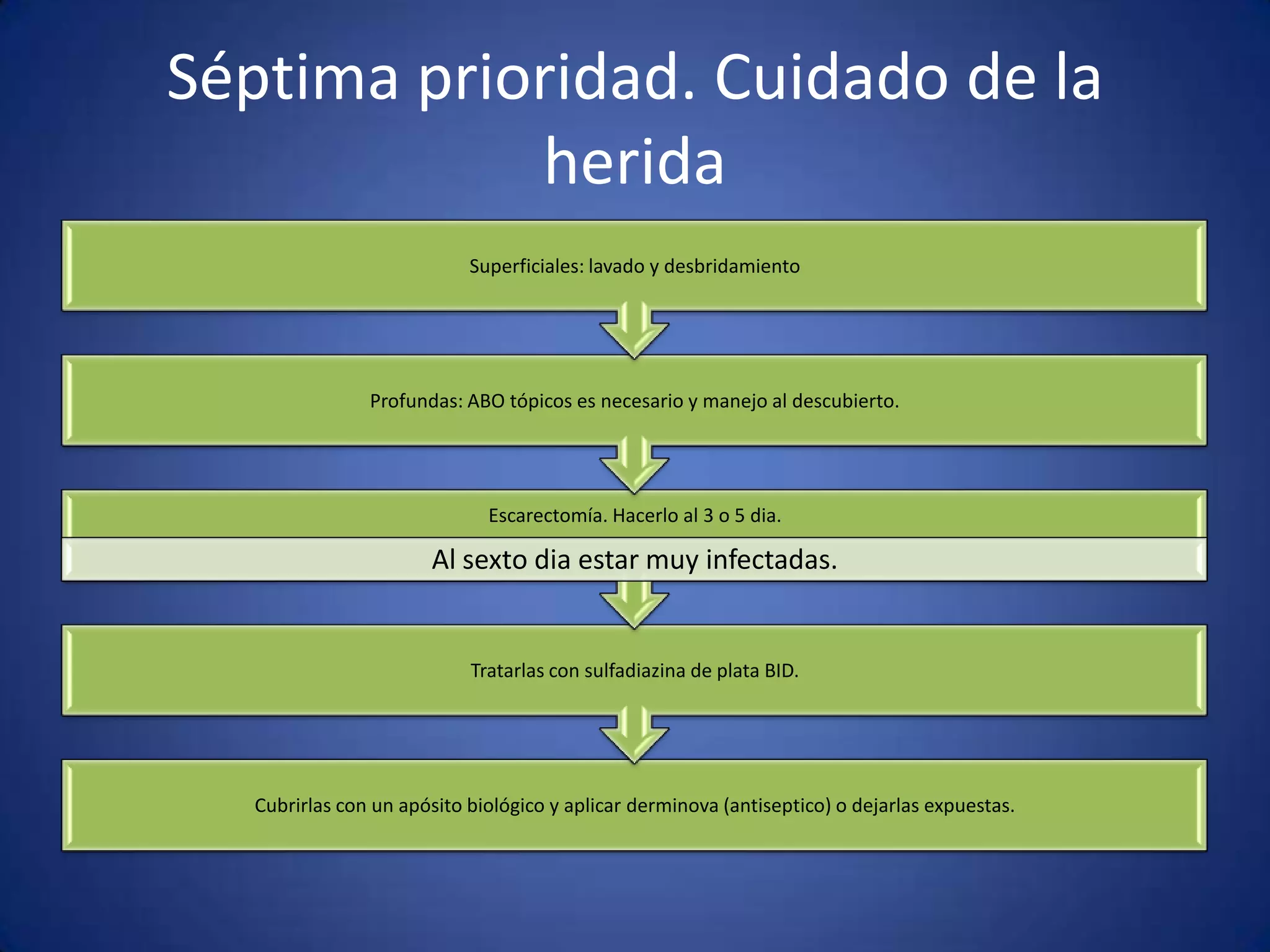 Lesiones por quemaduras: manejo inicial | PPTX