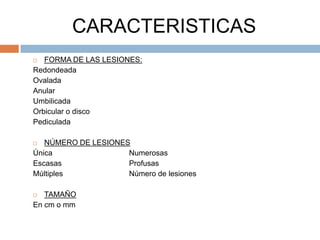 Lesiones primarias de la piel | PPTX