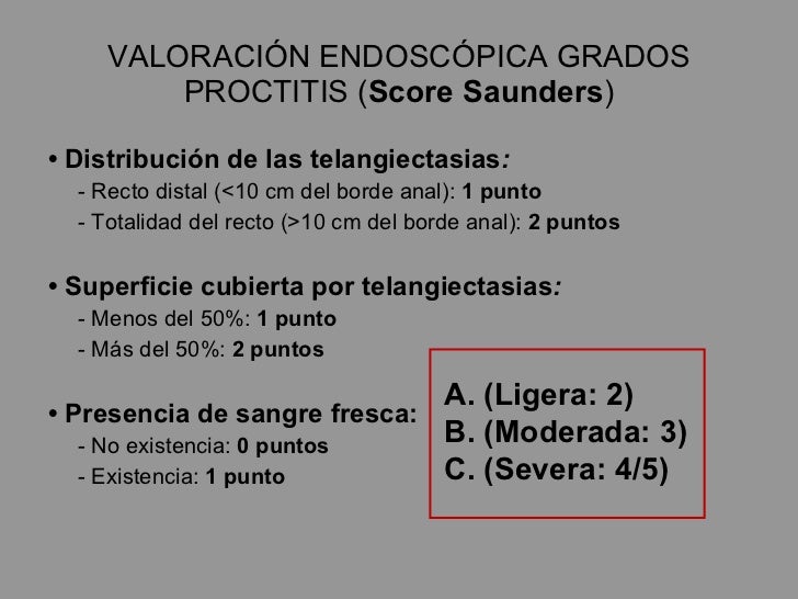 Lesiones rádicas Intestinales