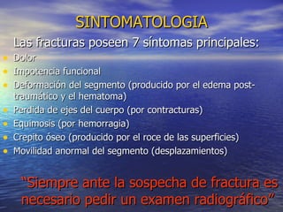 Lesiones traumaticas de partes duras clase nº1 | PPT