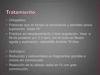fracturas de codo | PPTX