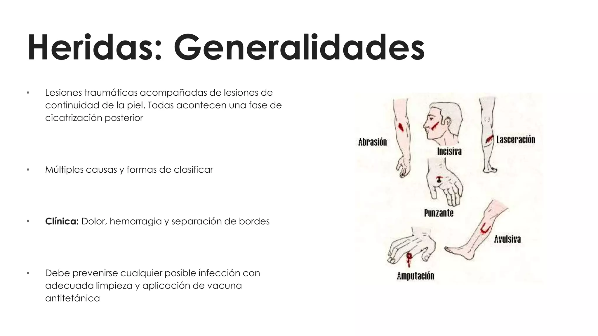 Lesiones traumáticas más frecuentes | PPTX