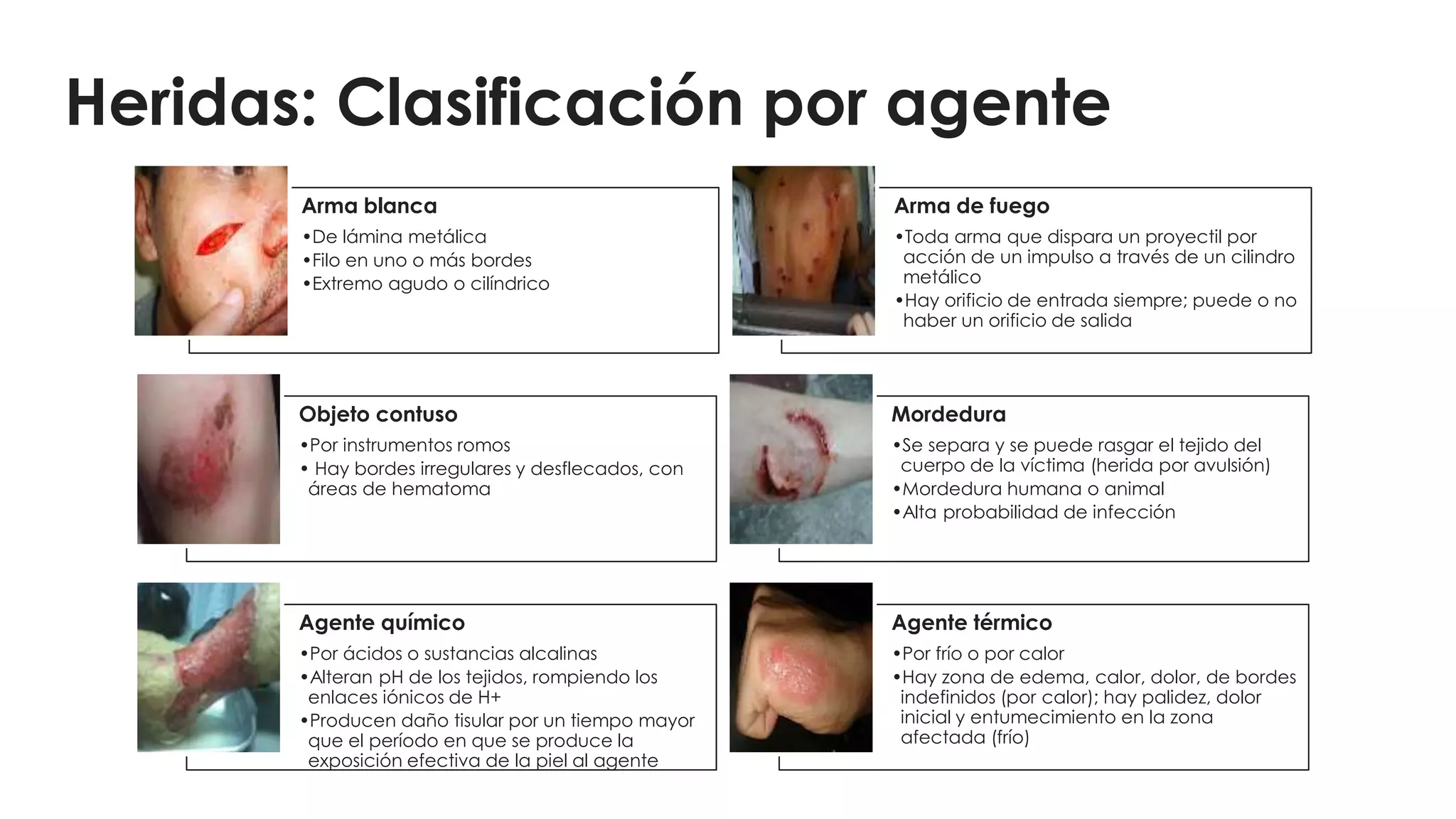 Lesiones traumáticas más frecuentes | PPTX
