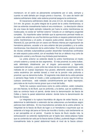 Lesiones uretrales traumaticas | DOC