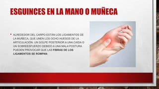Lesiones y enfermedades de mano y de muñeca.pptx