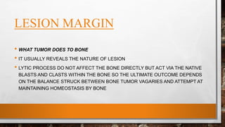 general principle of bone tumour | PPTX