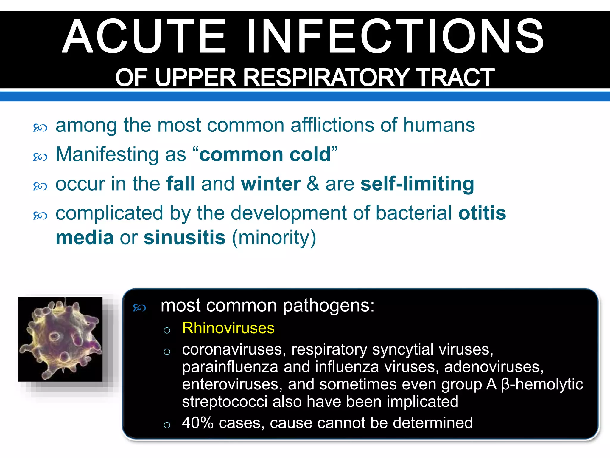 Lesion of the upper respiratory tract | PPTX