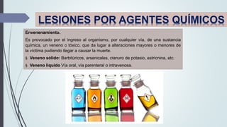 LESIONOLOGIA FORENSE | PPTX