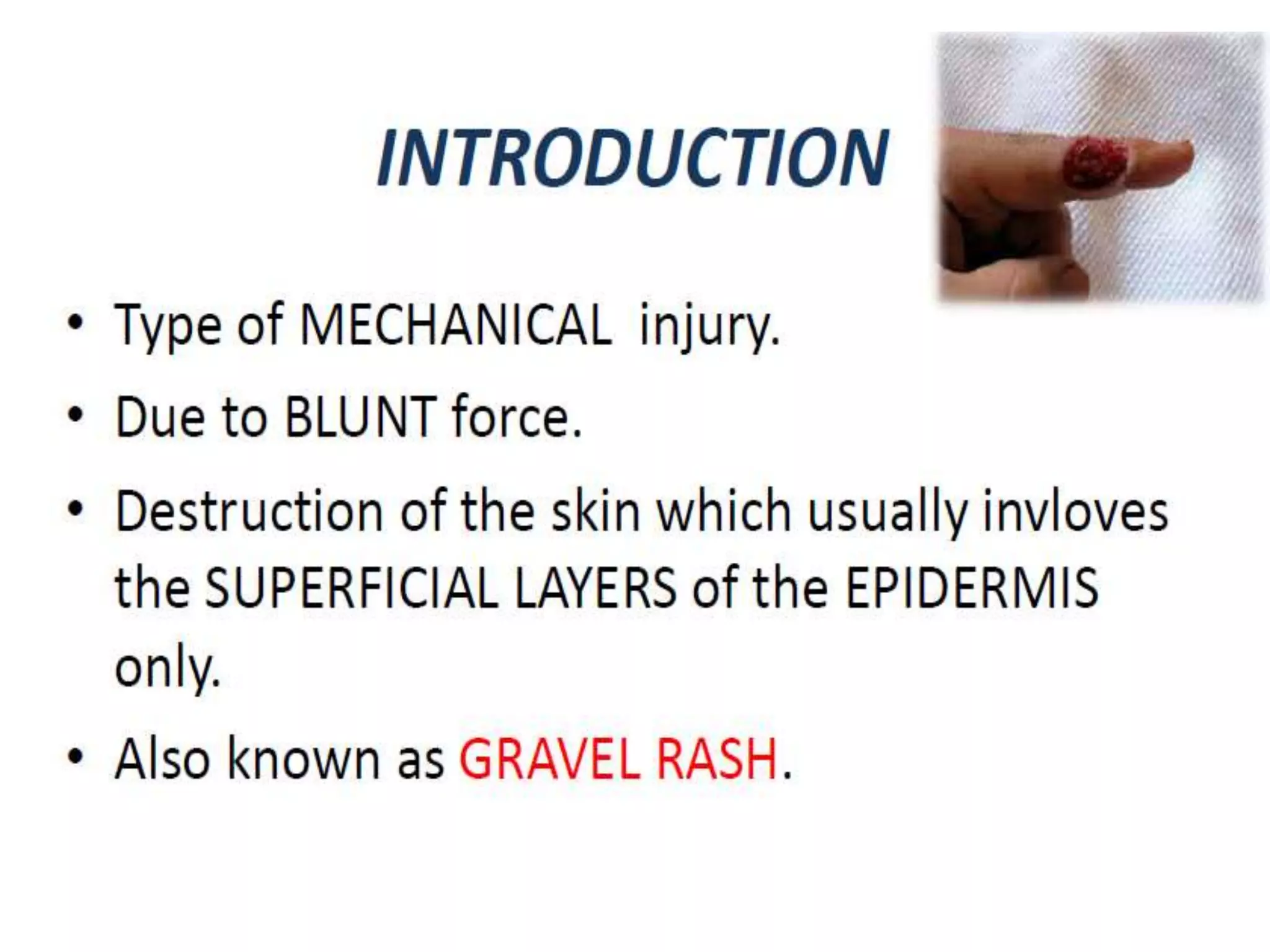 Lesions and abrasions in skin | PDF
