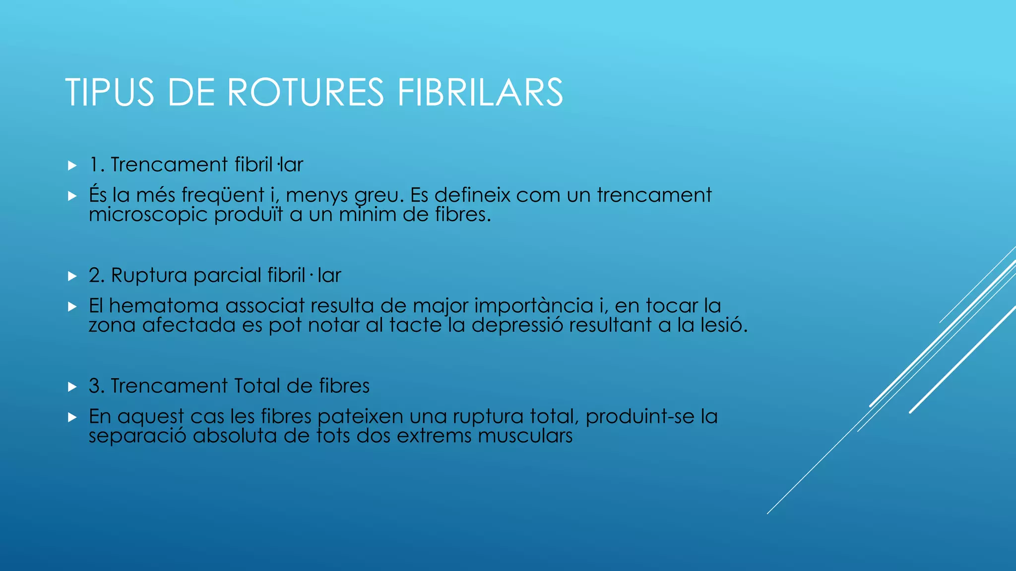 Lesions musculars fibrilar | PPTX