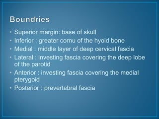 Lesions of parapharyngeal region | PPT