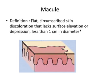 Lesions of skin | PPTX