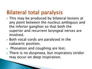 LESIONS OF THE VAGUS NERVE.ppt..........x | PPTX