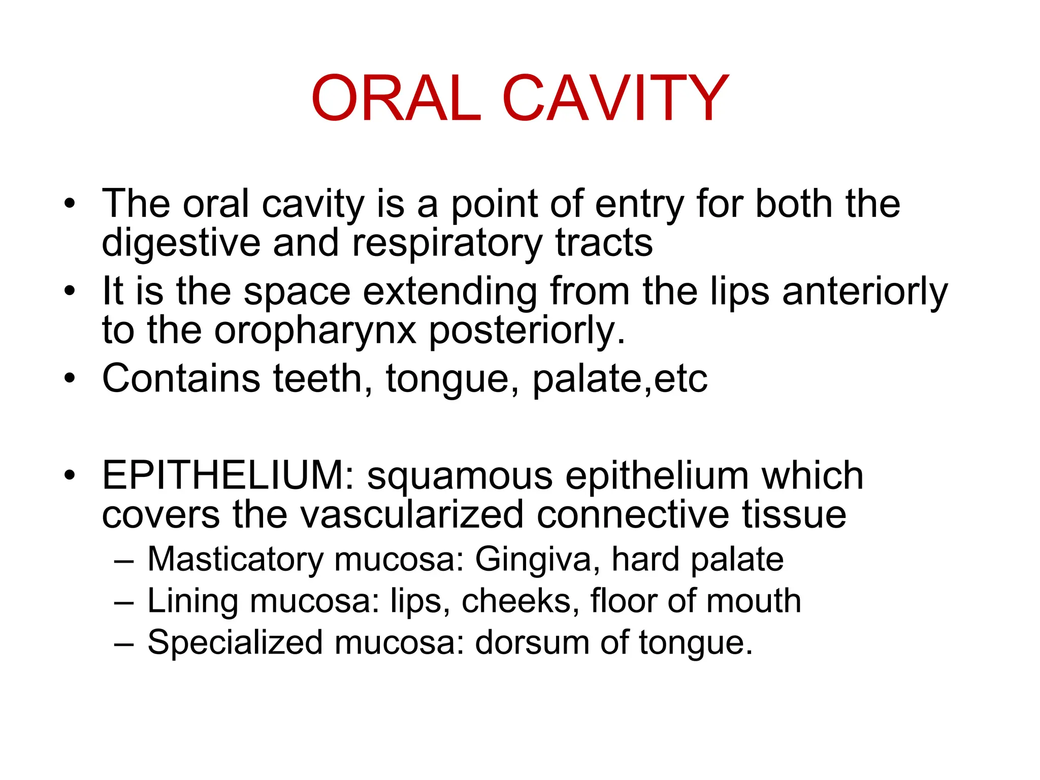 Commonest diseases and tumors of ORAL CAVITY.ppt