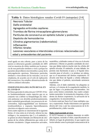 Lesio reanal aguda por covid 19 | PDF