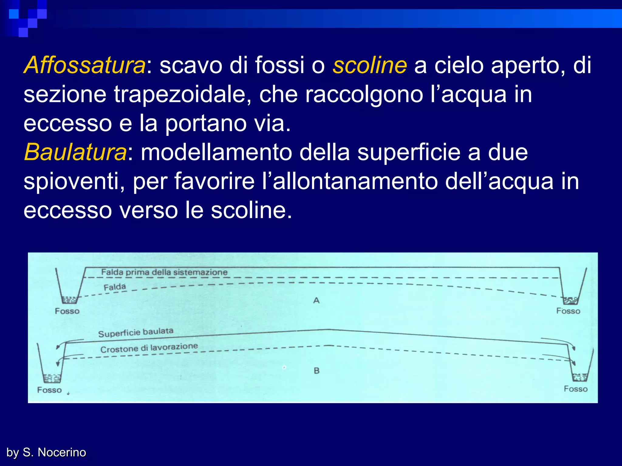Le Sistemazioni Idrauliche Prima Parte | PPT