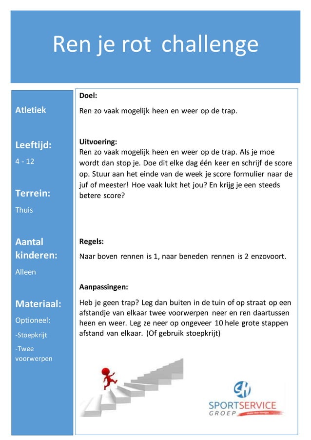 Leskaarten gym | DOCX