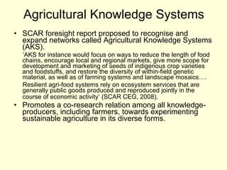 Les Levidow: Divergent Pathways for Sustainable Agriculture: Contending ...