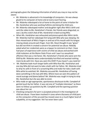 Lesley devoe reply to dean crocker maine children's alliance | DOC ...