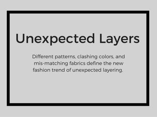Leslie Lessin: Unexpected Layers | PPT