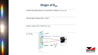 PLS 2017: Photobiological Safety Standards in Lighting Applications | PPTX