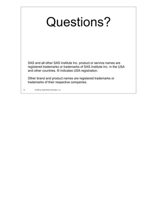 Compressing Output Files in a SAS® job, on a UNIX platform | PDF