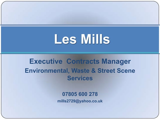 Les Mills Presentation.5 | PPT