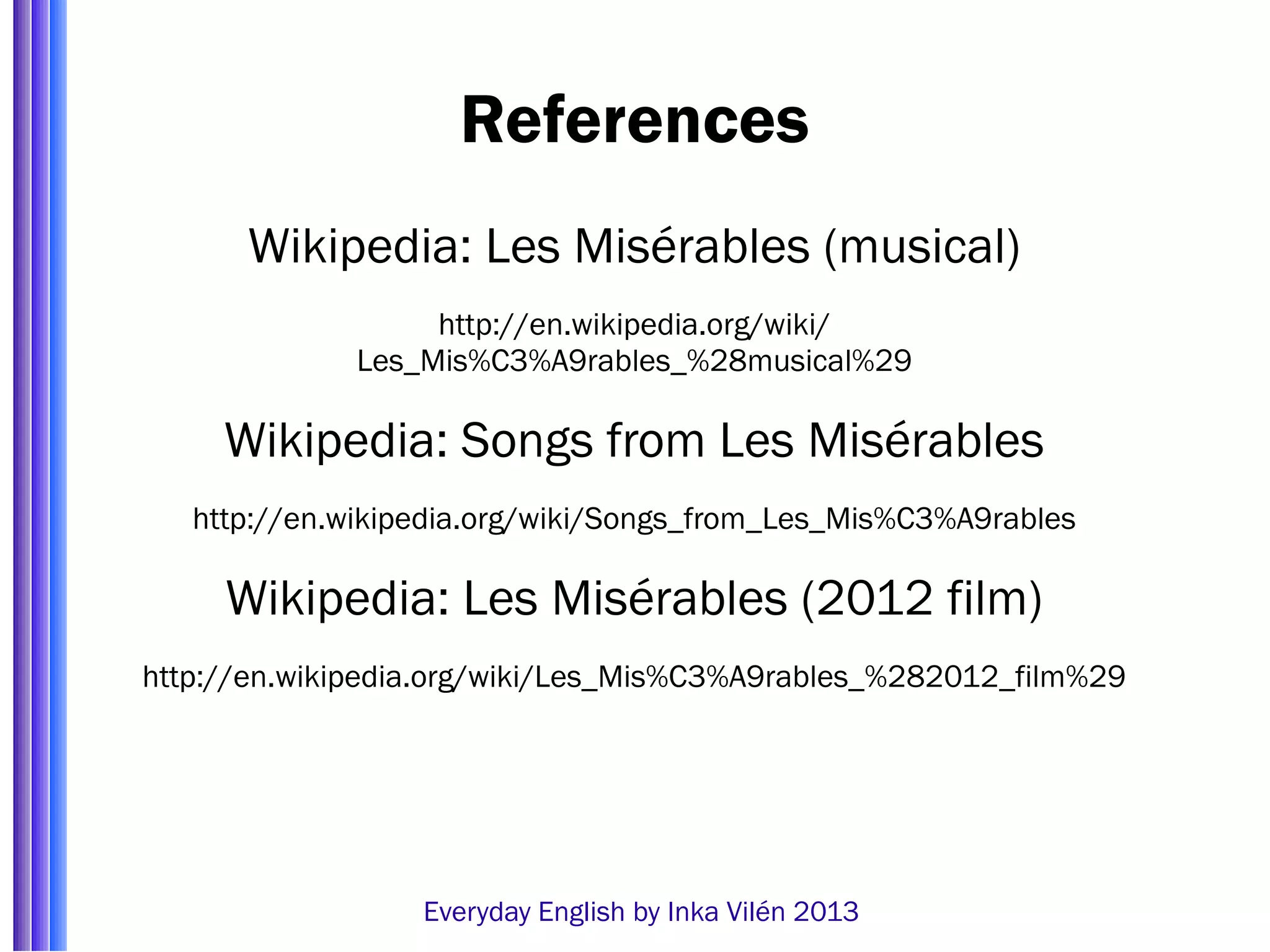 Les Miserables | ODP