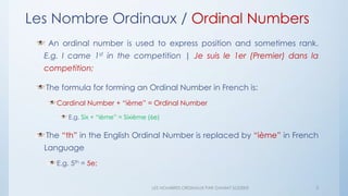 Les Nombres Ordinaux by Ganiat Sodeke | PPTX