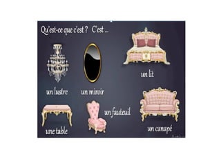 les objects dans la chambre et preposition de lieu.pptx