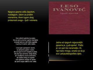 Leso ivanovic | PPTX