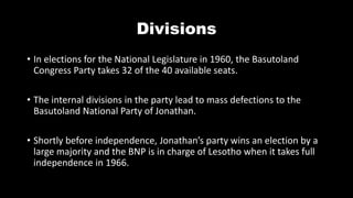 Lesotho explainer | PPT