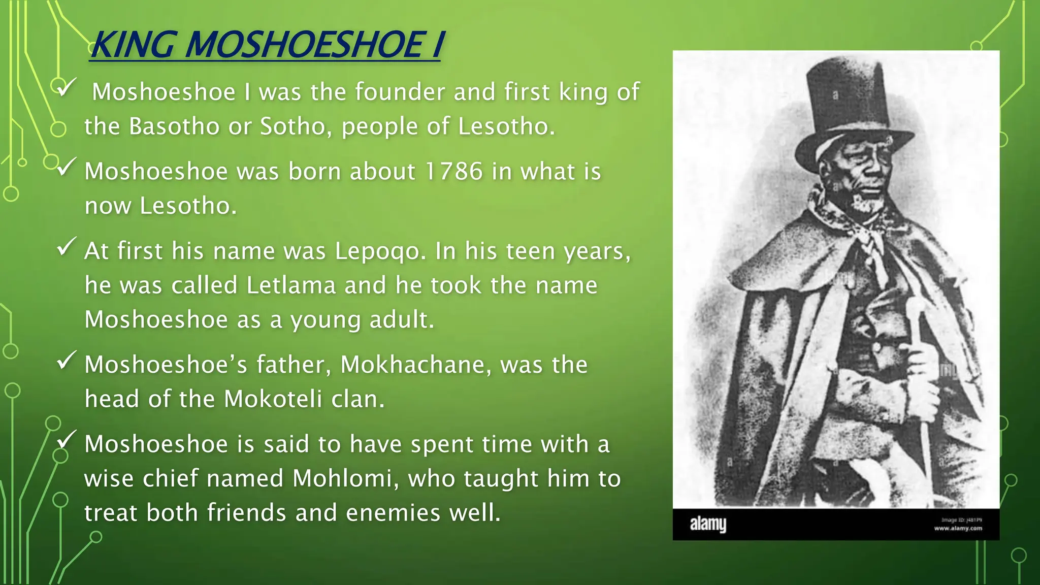 "Echoes of Majesty: Navigating Lesotho's Rich Tapestry of History" | PPT